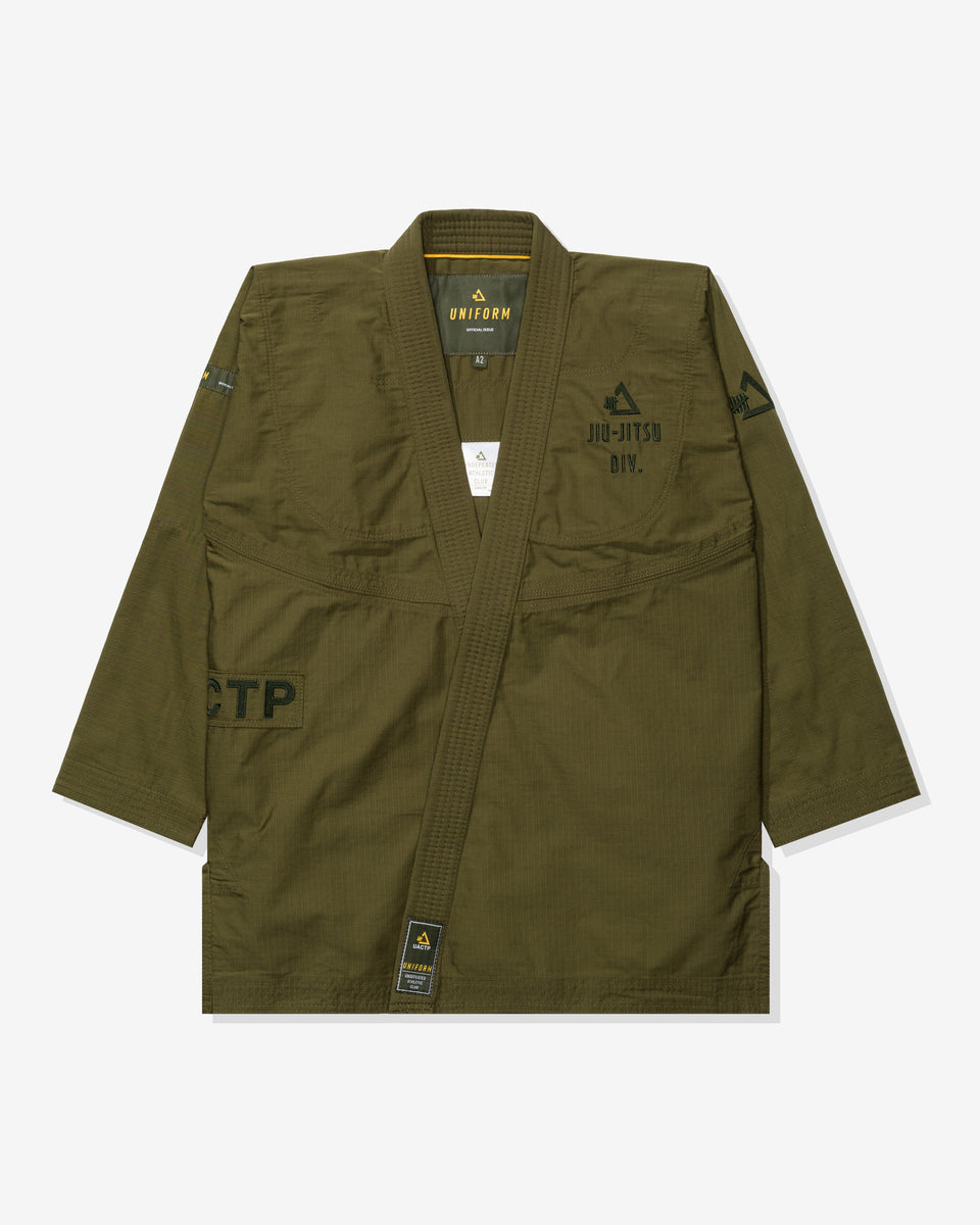UACTP LIGHTWEIGHT TRAINING KIMONO - ARMYGREEN – Undefeated