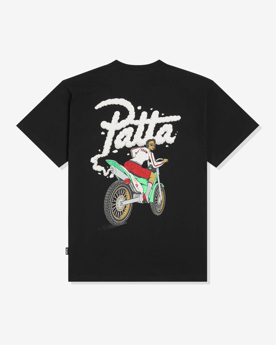 PATTA BIKER TEE - BLACK – Undefeated