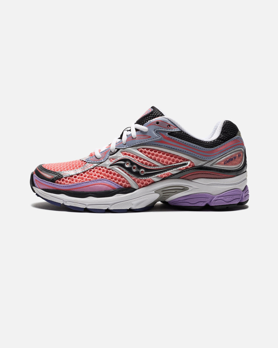 SAUCONY PROGRID OMNI 9 - PINK/ PURPLE – Undefeated