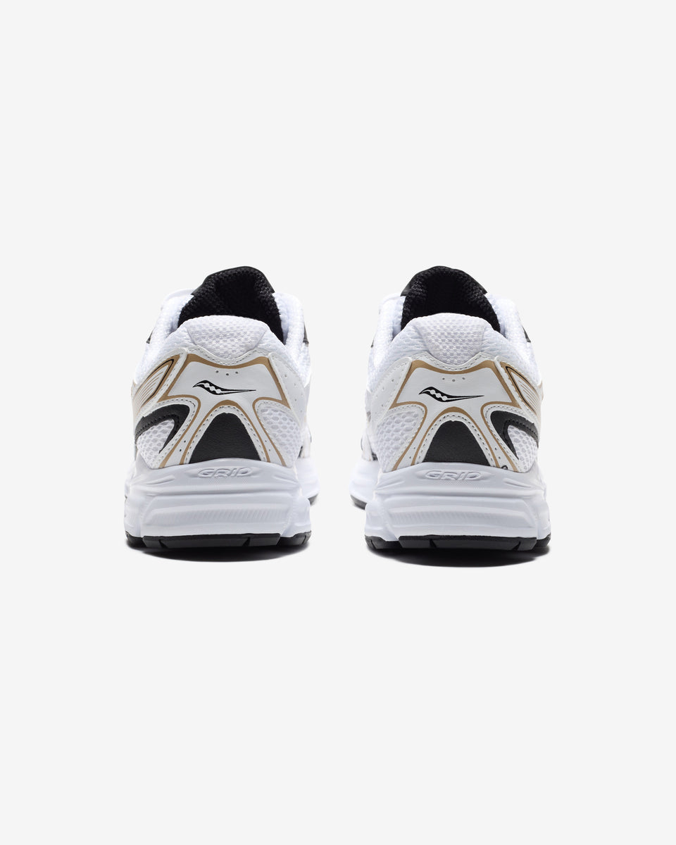 SAUCONY RIDE MILLENNIUM - WHITE/ GOLD/ BLACK – Undefeated