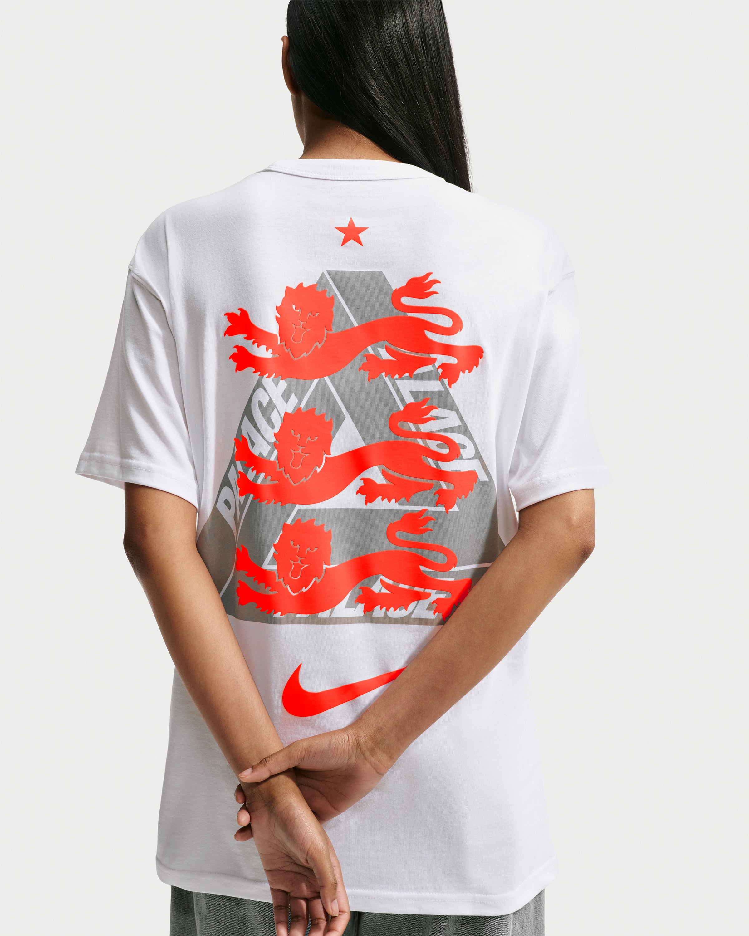 NIKE X PALACE ENG PREMIUM TEE - WHITE – Undefeated