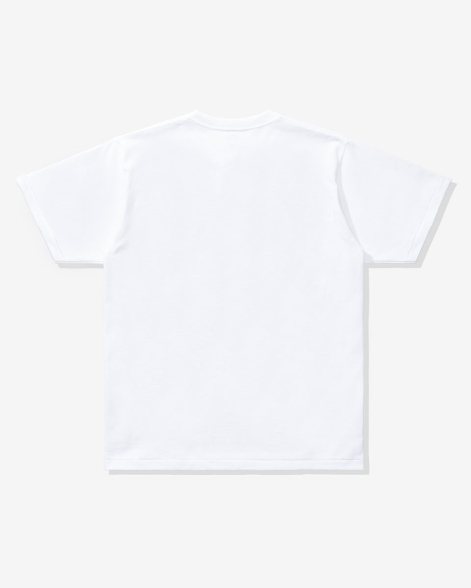 BAPE MONEY B LOGO TEE - WHITE – Undefeated