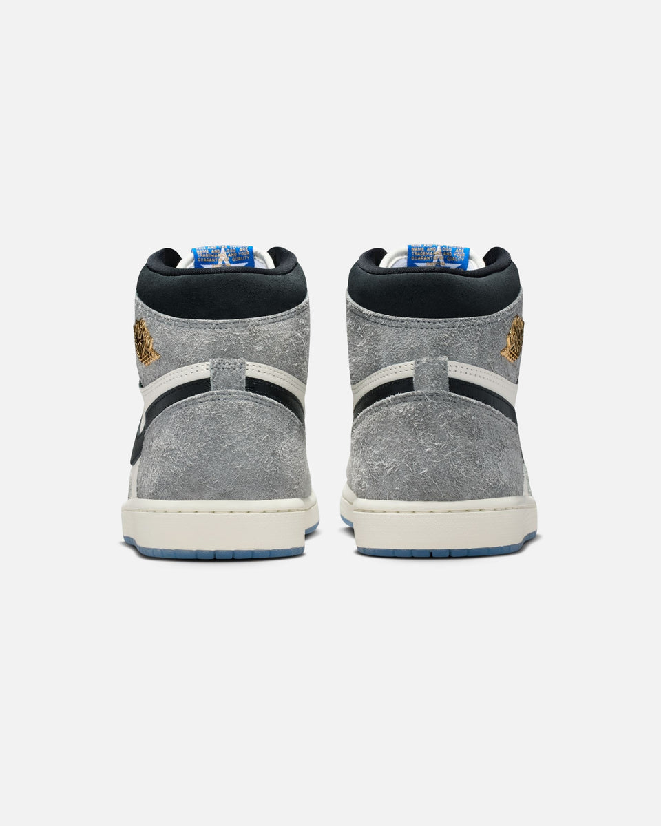 JORDAN AJ 1 RETRO HIGH OG - COOL GREY/ BLACK/ SAIL – Undefeated