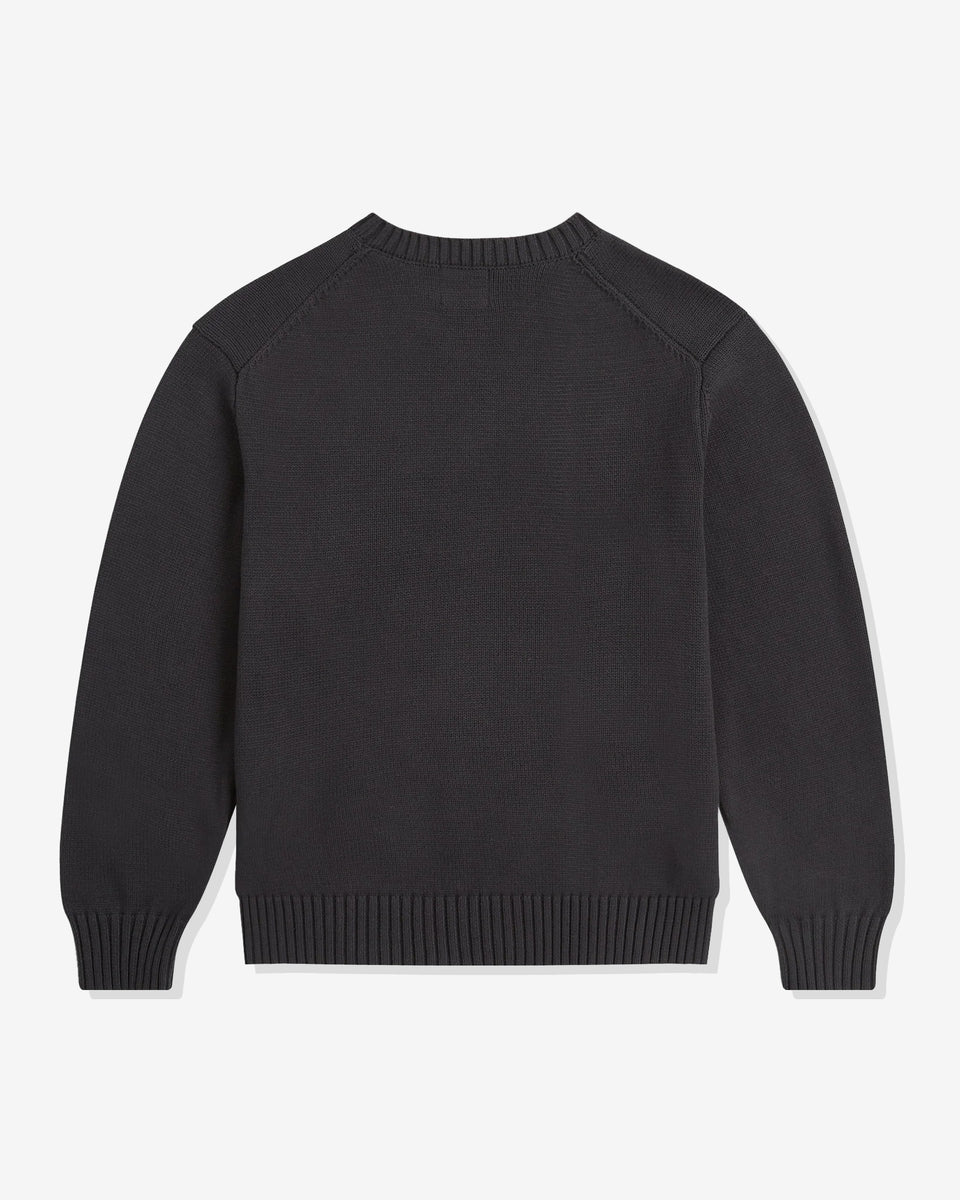 PATTA OLD SCHOOL KNITTED SWEATER - MOONLESSNIGHT – Undefeated
