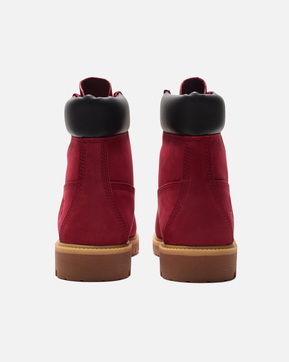 TIMBERLAND PREMIUM 6-INCH BOOT - DARK RED NUBUCK – Undefeated