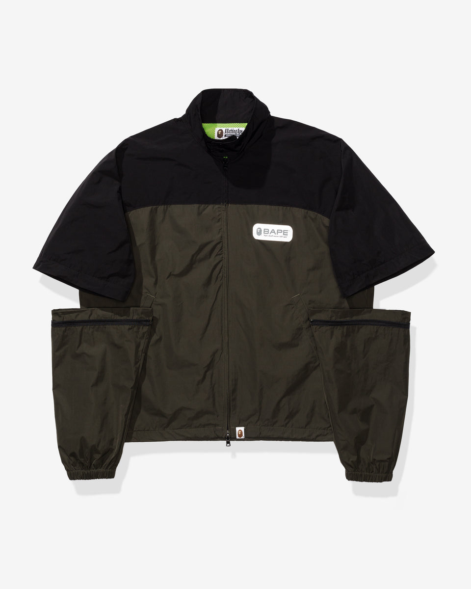 BAPE DETACHABLE SLEEVE JACKET - GREEN – Undefeated