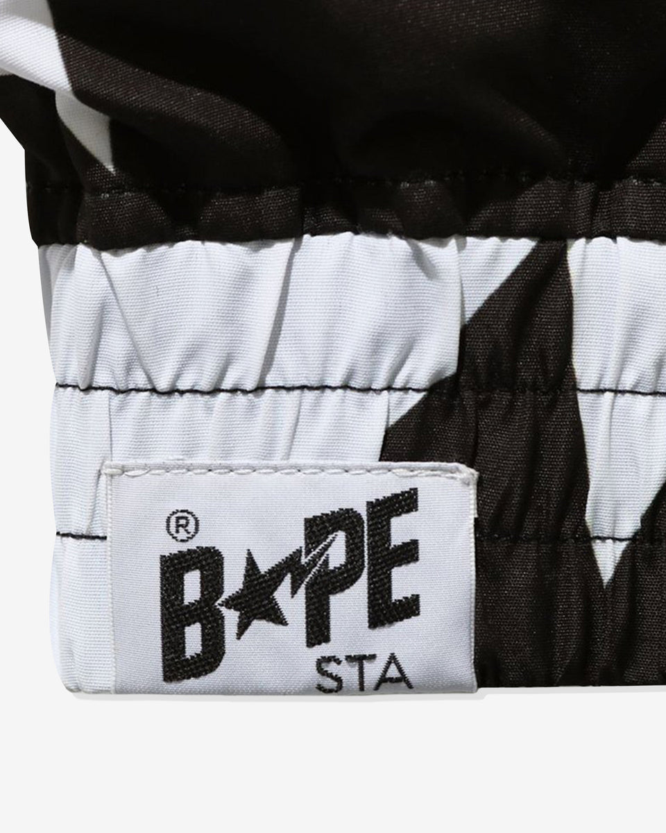 BAPE STA PATTERN DOWN JACKET - BLACK – Undefeated